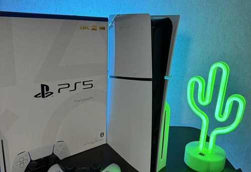 Sony playstation 5 PS5 slim с дисководом +500 игр