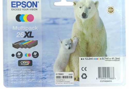 Картриджи epson комплект C13T26364010 для XP-510