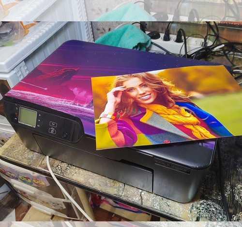 Принтер цветной мфу hp 3525 Deskjet винилография
