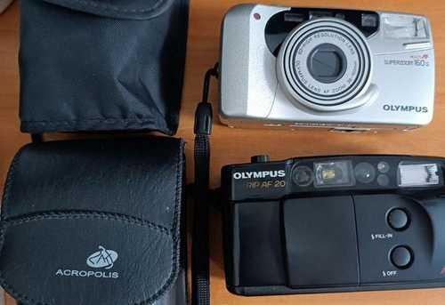 Пленочный фотоаппарат Olympus super zoom 160g