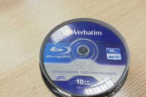 Диски Verbatim BD-R DL 50 Gb (упаковка 10шт)