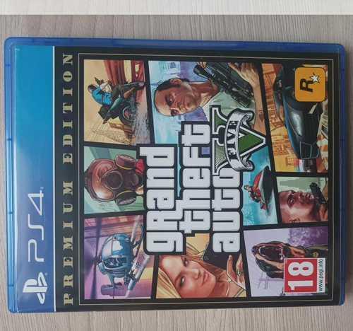 Grand Theft Auto V premium edition Playstation 4