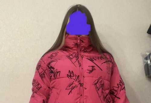 Куртка зимняя женская розовая