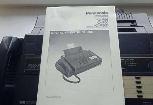 Телефон с автоответчиком, факс Panasonic KX-F50