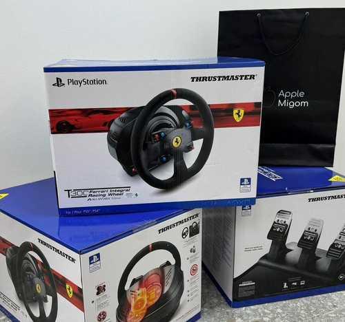 Игровой руль Thrustmaster T300 Ferrari