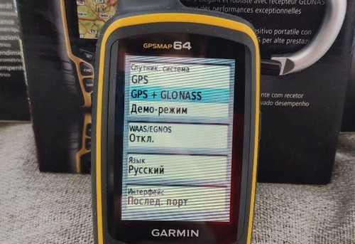 Garmin gpsmap 64 новый