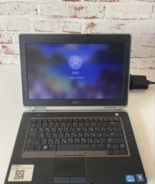 Ноутбук dell E6420 (SSD 120GB, 4GB RAM)