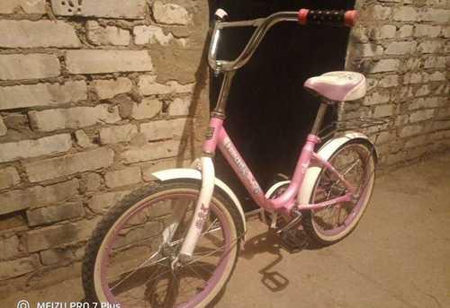 Велосипед детский 18 "Black Aqua Princess"