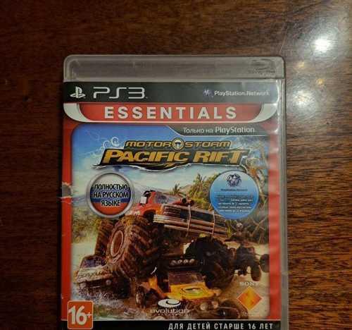 Диски на ps3 motorstorm pacific rift