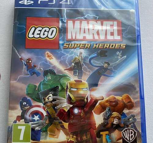 Lego Marvel Super Heroes PS4 (Новый Диск)