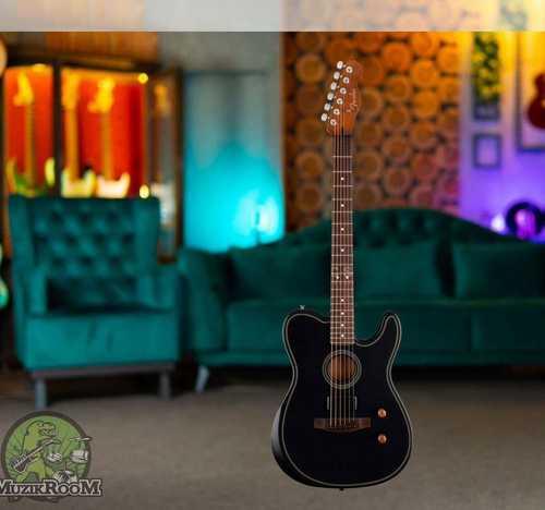 Fender Acoustasonic Standard Telecaster Black