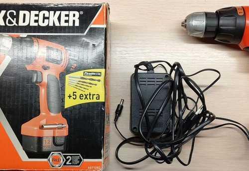 Аккумуляторная дрель шуруповерт Black&Decker