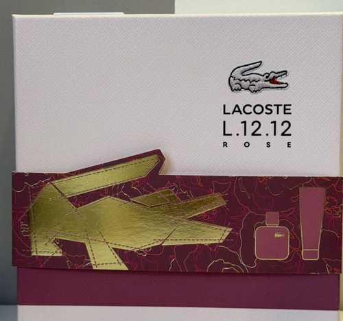 Lacoste L12.12 Rose подарочный набор