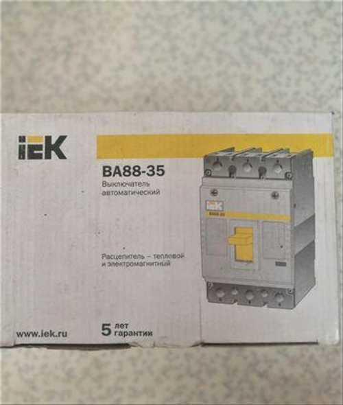 Автоматический выключатель IEK BA88-35