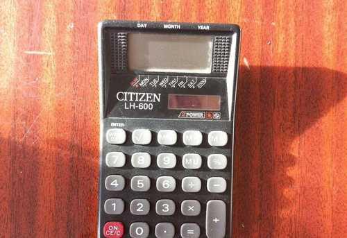 Калькулятор настольный citizen LH-600