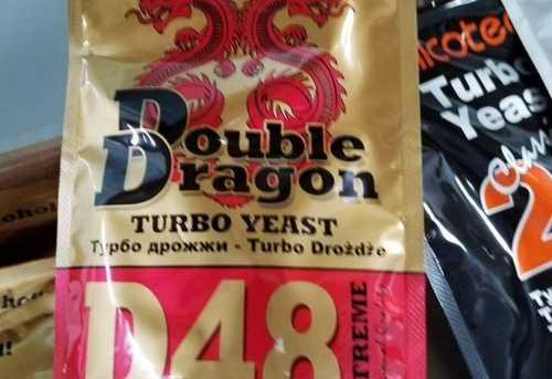 Дрожжи спиртовые Double Dragon D48 132гр