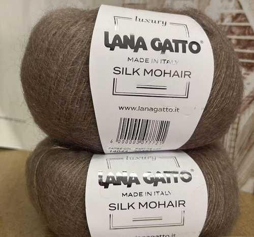 Пряжа lana gatto silk mohair