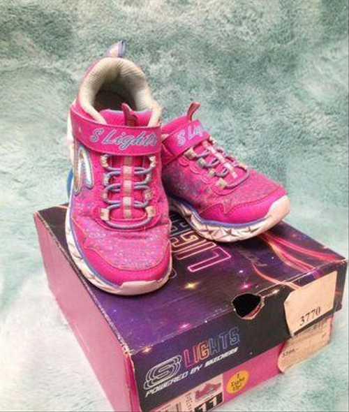 Кроссовки светящиеся Skechers
