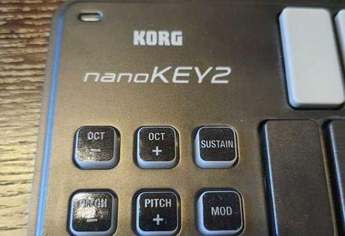 Midi клавиатура korg nanoKEY2