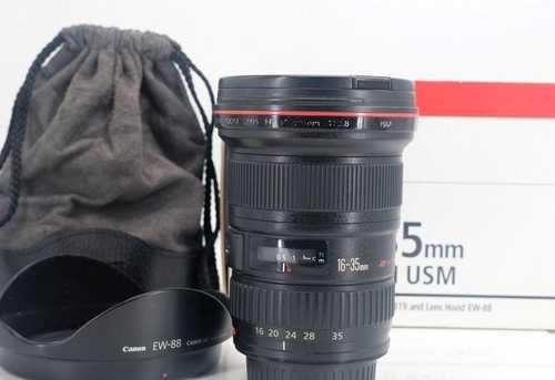 Canon EF 16-35mm f/2.8L II USM отл. сост, гарантия