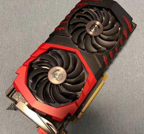 Видеокарта MSI GeForce GTX 1060 Gaming X, 3 GB