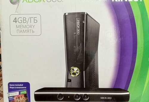 Игровая консоль Xbox 360 с Kinect