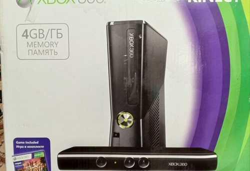 Игровая консоль Xbox 360 с Kinect