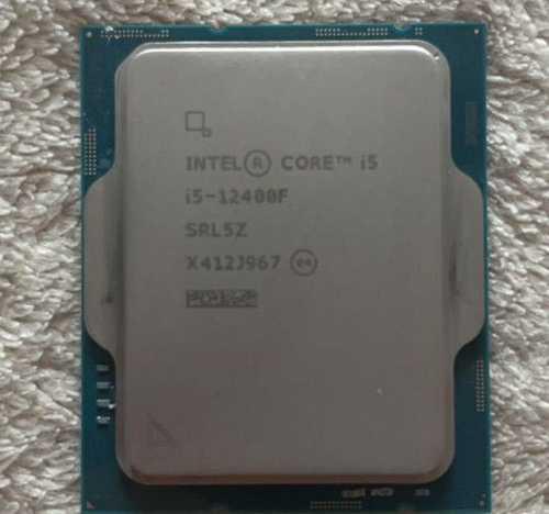 Процессор intel core i5 12400f oem