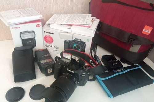 Фотоаппарат Canon EOS 80D kit 18-135 f/3.5-3.6