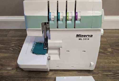 Продам оверлок Minerva ML 3314