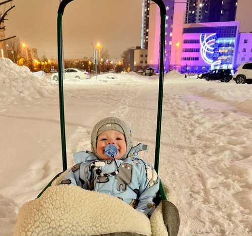 Санки на колесах