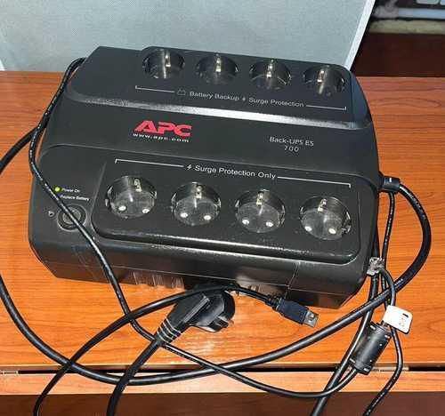 Ибп бесперебойник apc Back-UPS ES 700  Аккумулятор