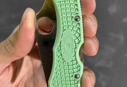 Spyderco Delica 4 CPM M4 Knife Mint FRN Exclusive