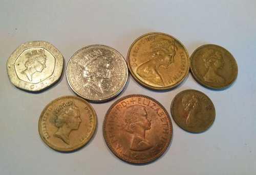 Монеты. Великобритания