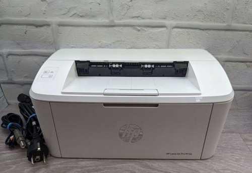 Принтер HP LaserJet Pro M15a, белый