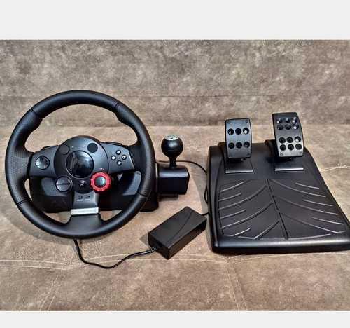 Игровой руль logitech driving force gt 900 гр