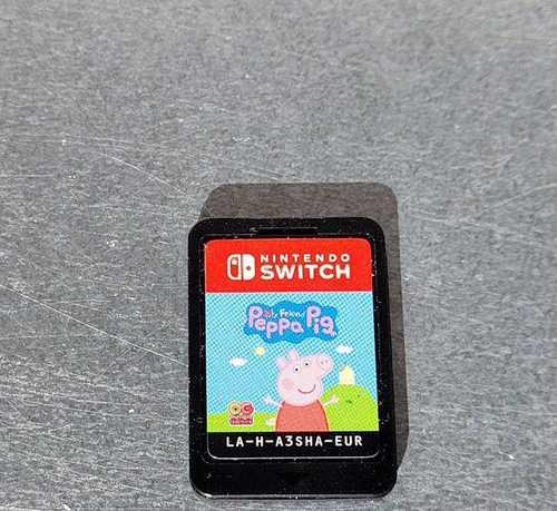 Свинка Пеппа Peppa Pig картридж Nintendo Switch