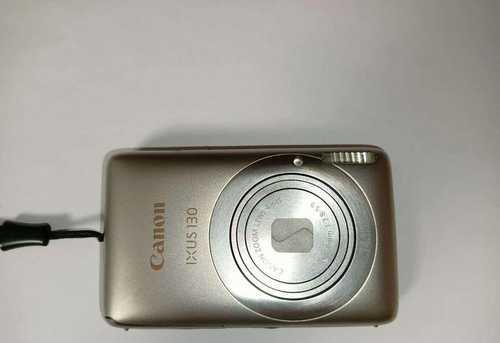 Компактный фотоаппарат canon ixus 130