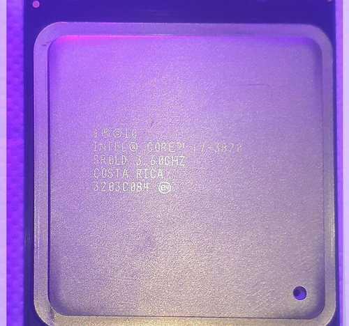 Процессор intel core i7 3820