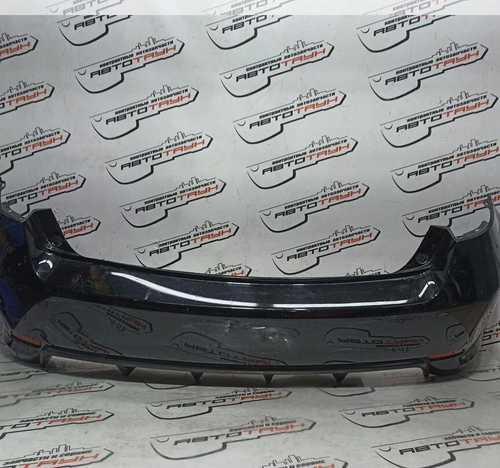 Бампер subaru impreza GH2 GH3 GH6 GH7 GH8 S limited задний черный, 32J KA9470