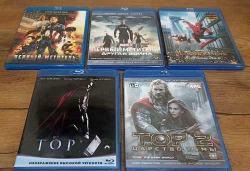 Фильмы Marvel и DC на Blu-Ray
