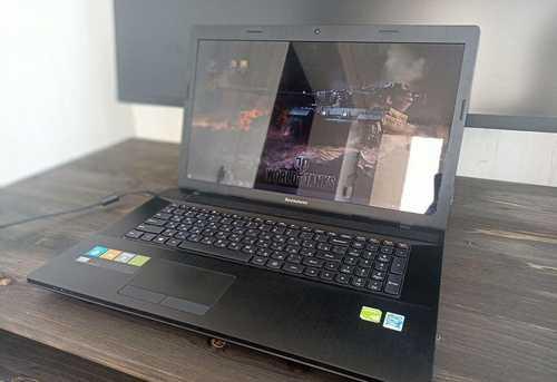 Ноутбук Lenovo G710 i7/16Gb/256Gb+1Tb/Gt 820M/17"