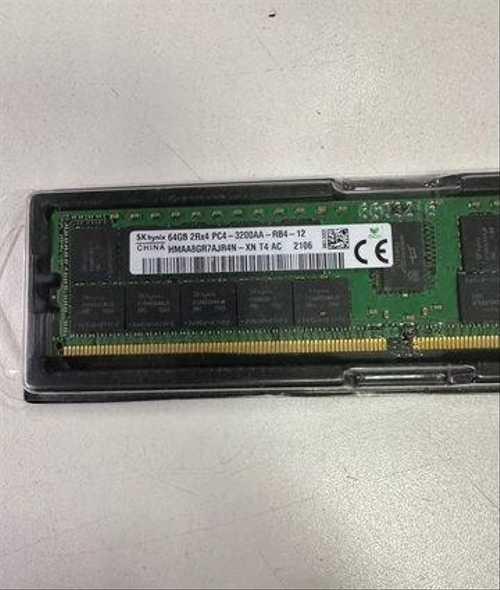 Серверная память DDR4 64 GB 3200 mhz ECC REG