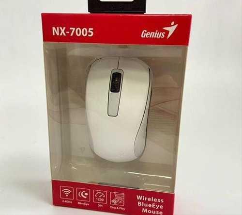 Мышь беспроводная Genius NX-7005 белая (white, G5