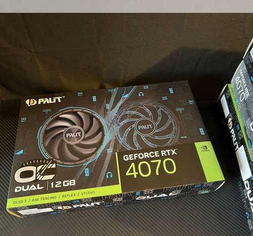 Palit GeForce RTX 4070 Dual (OC и не ос)