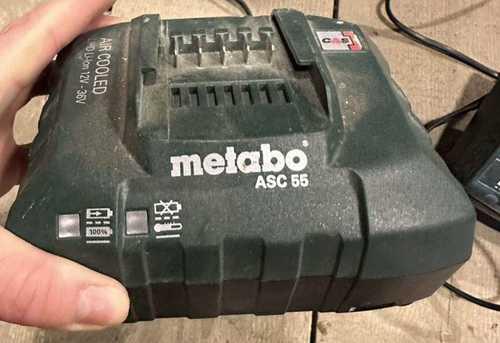 Зарядное устройство от Metabo ASC55