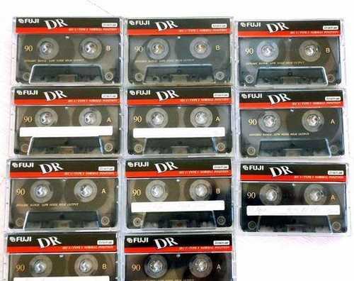 Аудиокассеты Fuji DR90