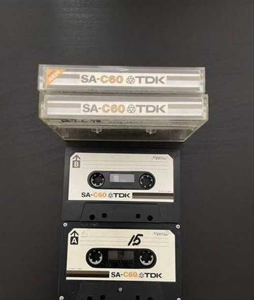 Аудиокассеты TDK SA-C60