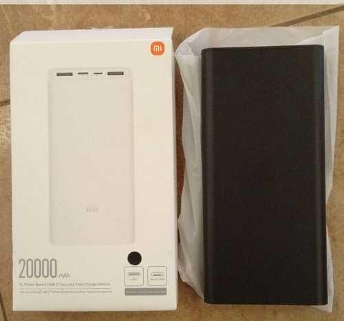 Внешний аккумулятор 20000/30000mAh MI Power Bank3