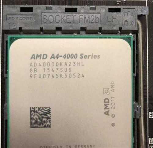 Процессор AMD A4-4000 (2 x 3,0GHz) FM2